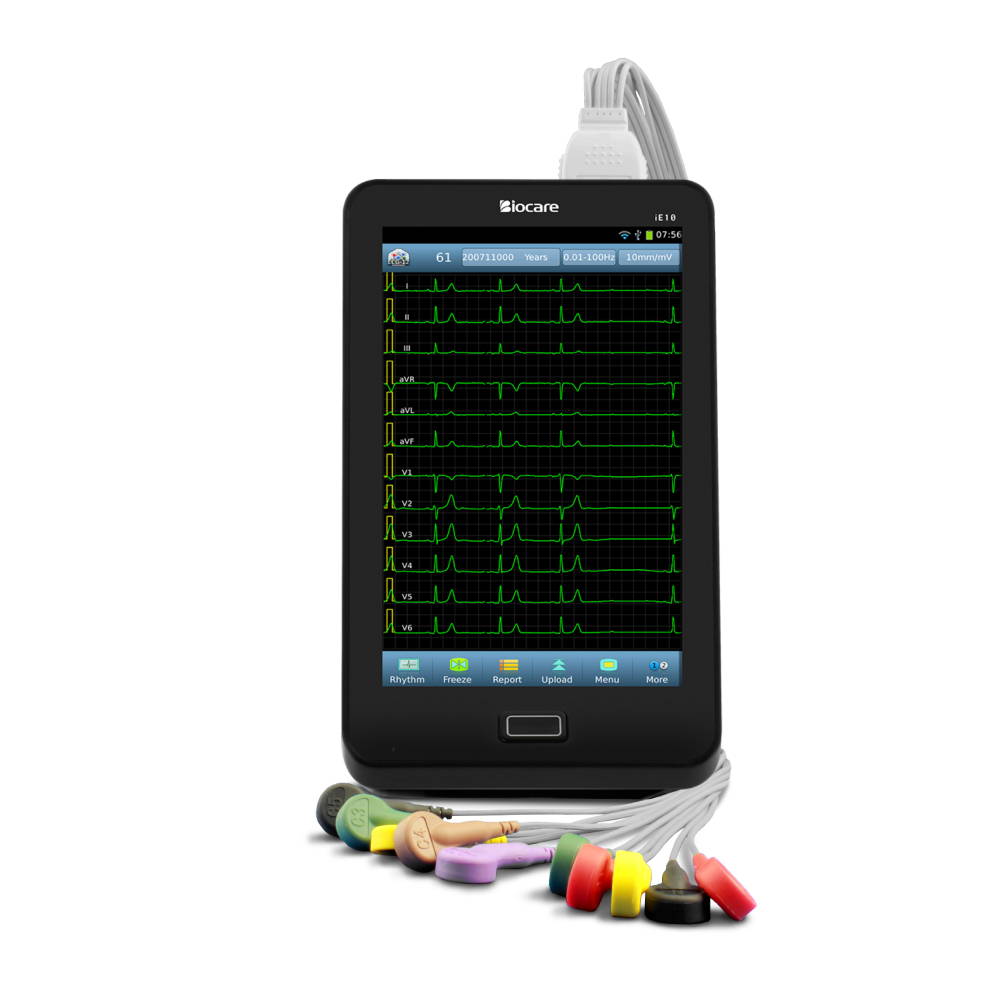 Point-of-Care 12-Lead ECG/EKG Machine Based on A Tablet, with Auto ...